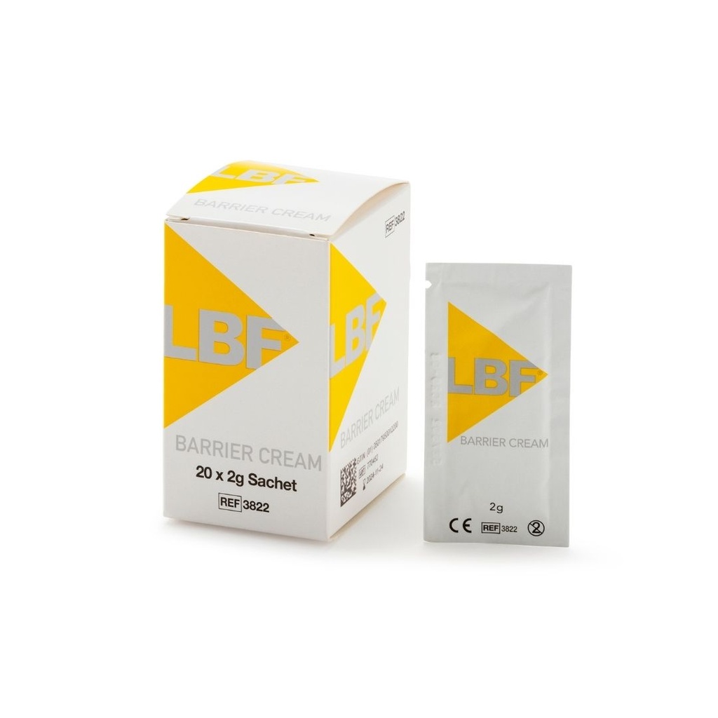 LBF Barrier Cream (2g Sachets - 20 Pack) | Patient Choice Direct